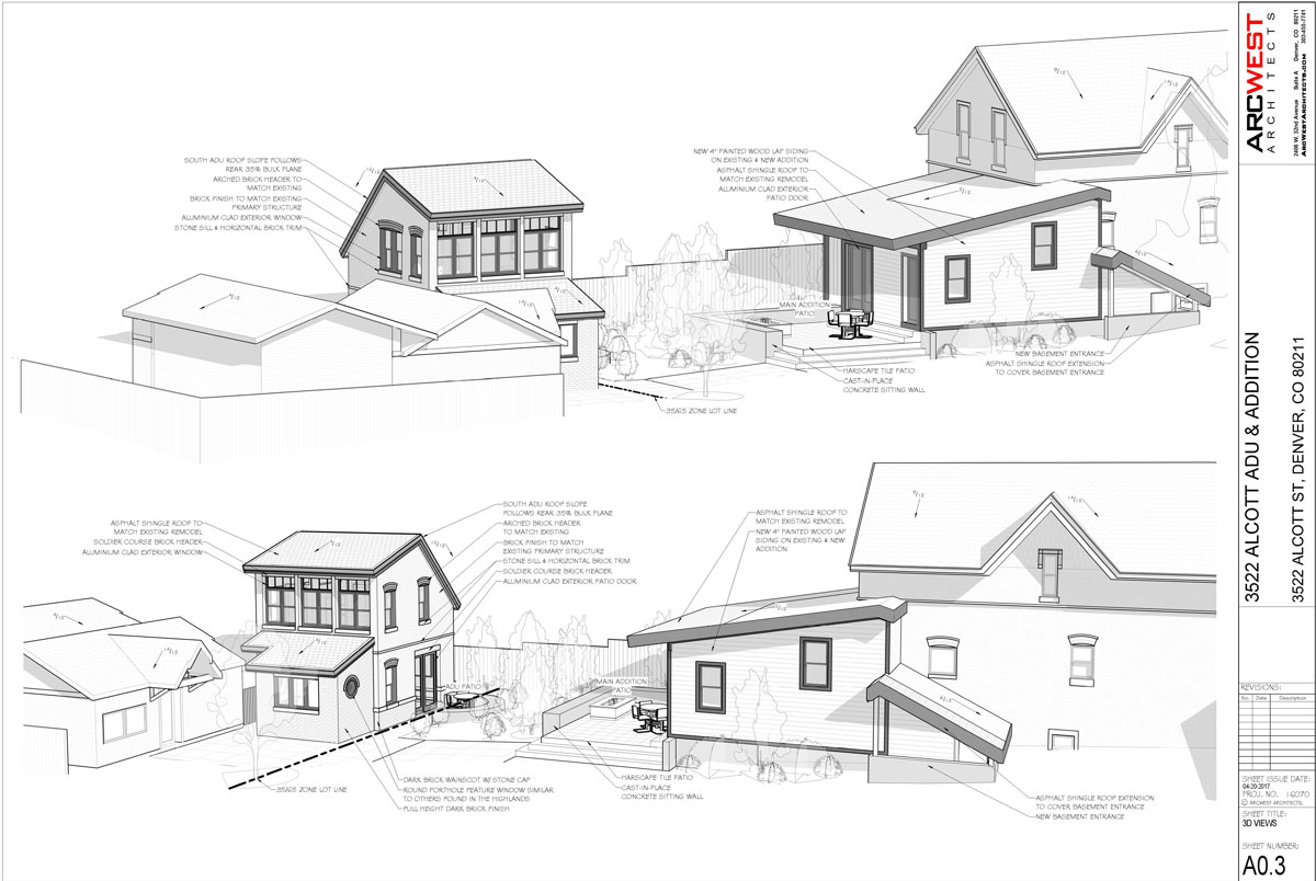 Potter Highlands | ADU & Addition - ArcWest Architects